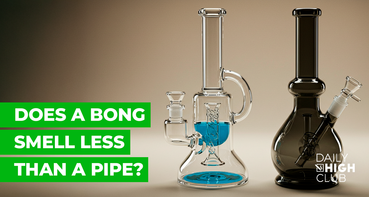 Bong vs Pipe Smell: Which is Less Noticeable? | Daily High Club