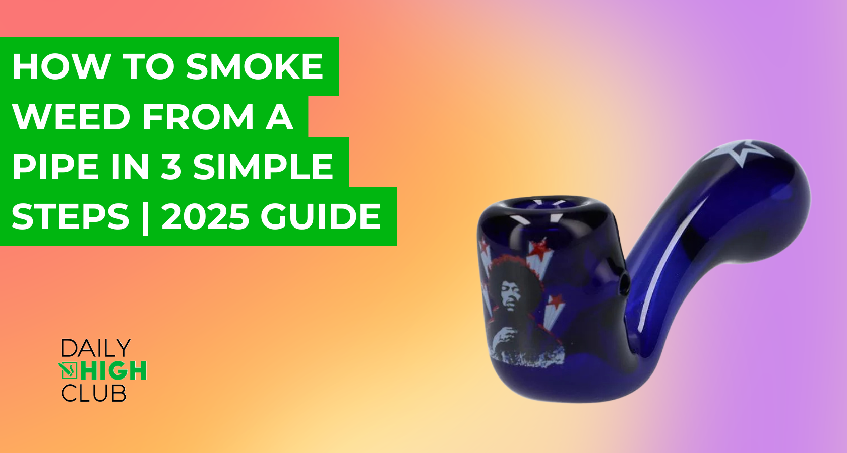 weed smoking pipe tutorial
