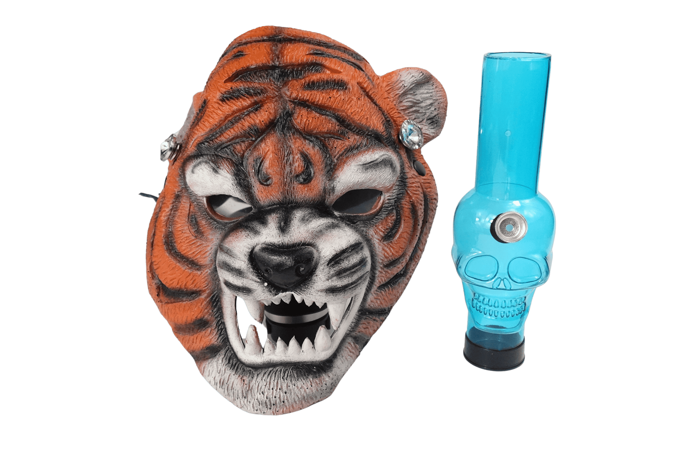 Halloween Style Gas Mask Bong Mask Hookah | Daily High Club