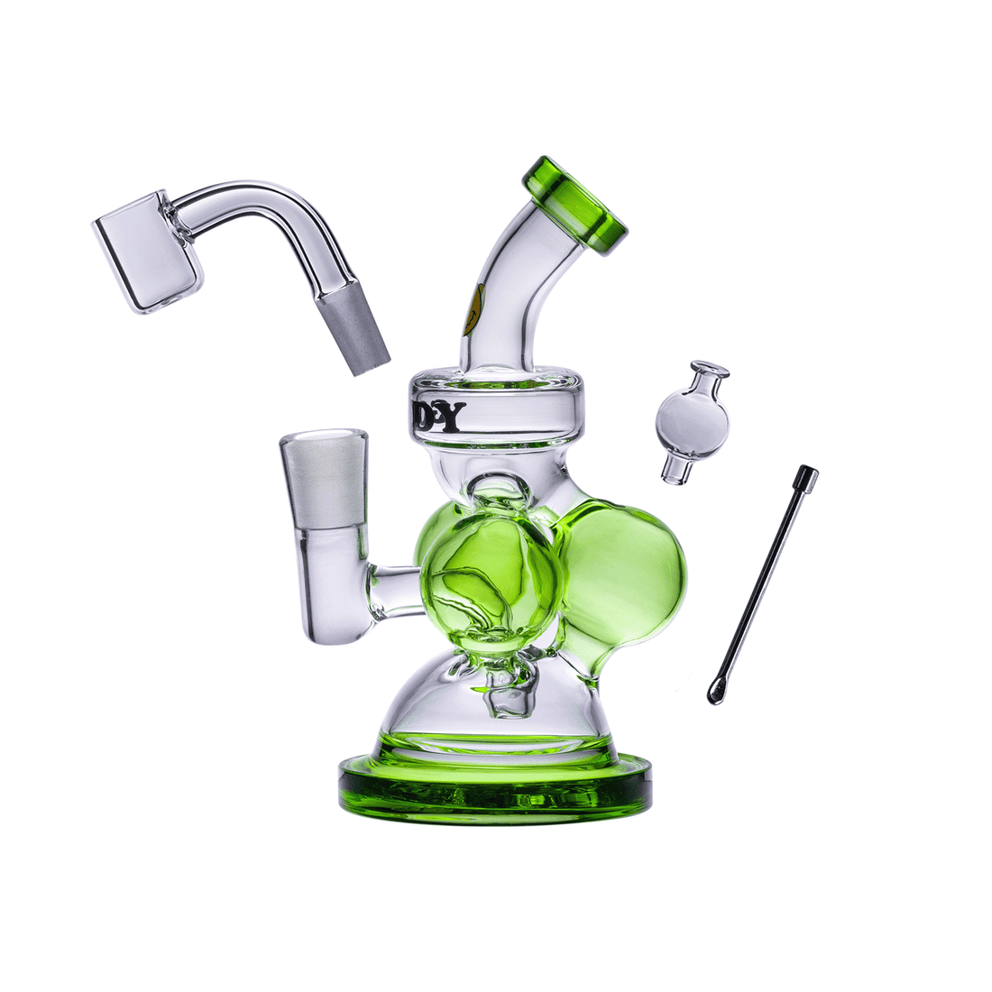 Goody Glass - Atom Mini Dab Rig 4-Piece Kit | Daily High Club